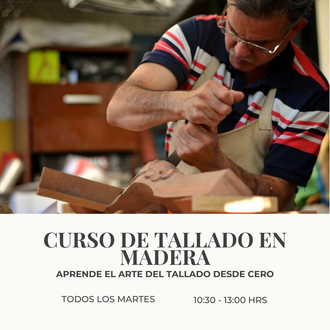 Curso de tallado en madera – Espacio Fraile
